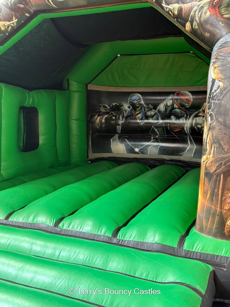 Teenage Mutant Ninja Turtles Side Slide - Bouncy Castle Hire in Greater ...